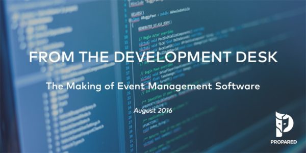 From the Dev. Desk: Building Filters and Dynamic Event Schedules – Propared