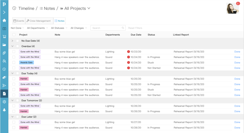 Note Tracking & To-Dos – Propared